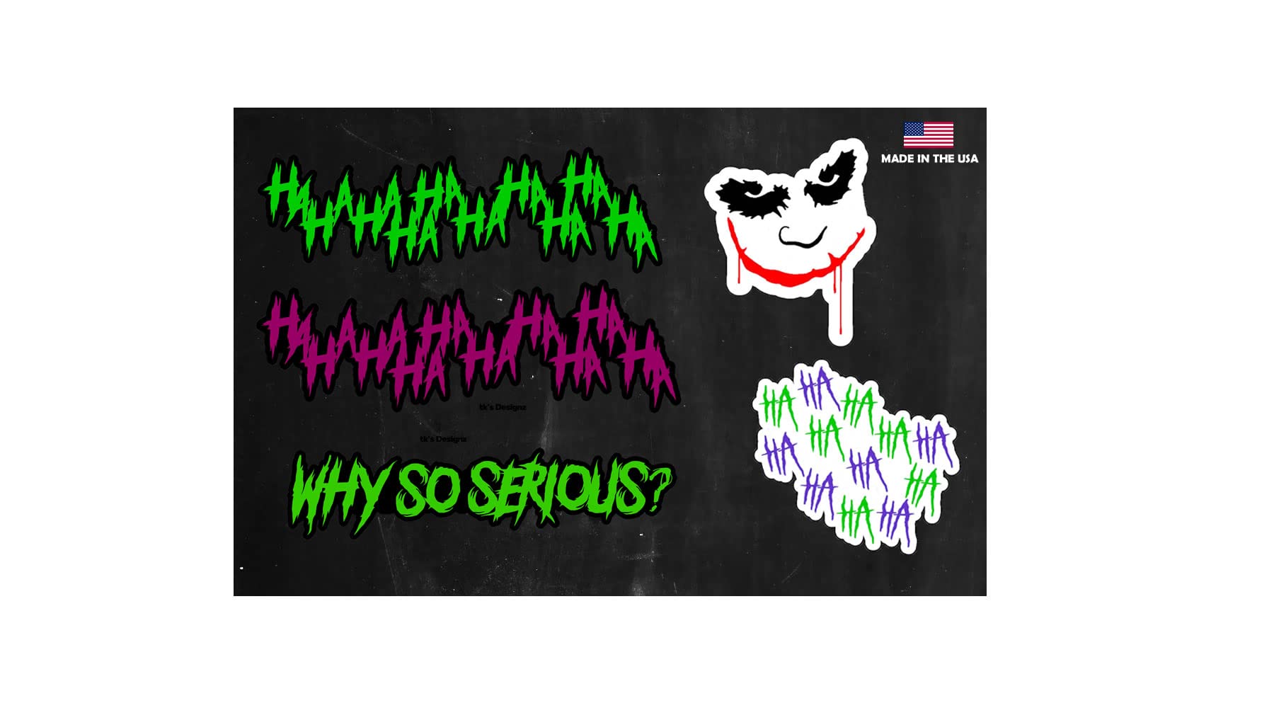 Joker Why So Serious Face
