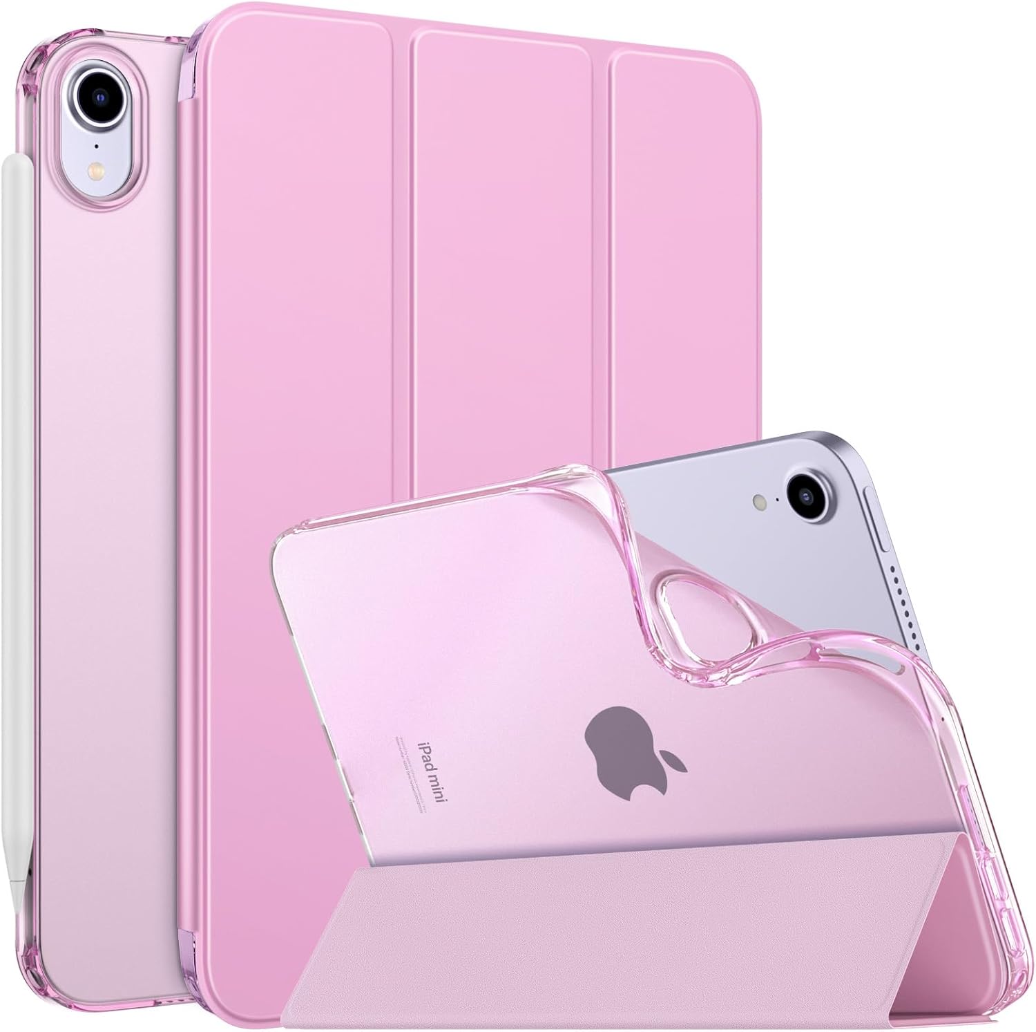 Amazon.com: MoKo Case Fit New iPad Mini 7 (A17 Pro) 2024, iPad Mini 6th ...