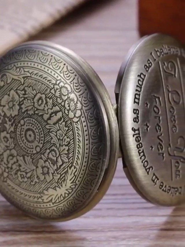 Watch GORBEN Son pocket watch gift for teenager boy on Amazon Live