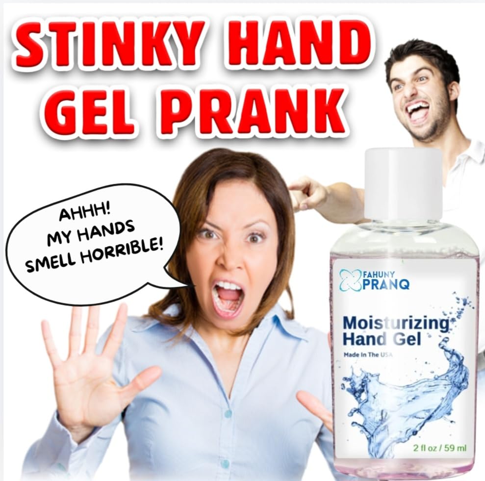 Stinky Smelly Hands Stinky Hand Gel Prank 2 Oz Looks Normal But