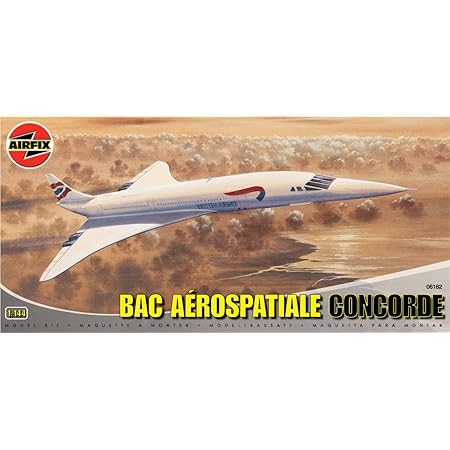 Airfix A06182 BAC/ Aerospatiale Concorde 1:144 Scale Civil Airliners ...