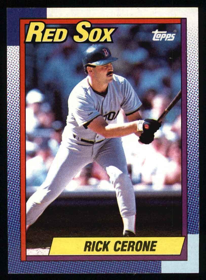 Amazon.com: 1990 Topps # 303 Rick Cerone Boston Red Sox (Baseball Card ...