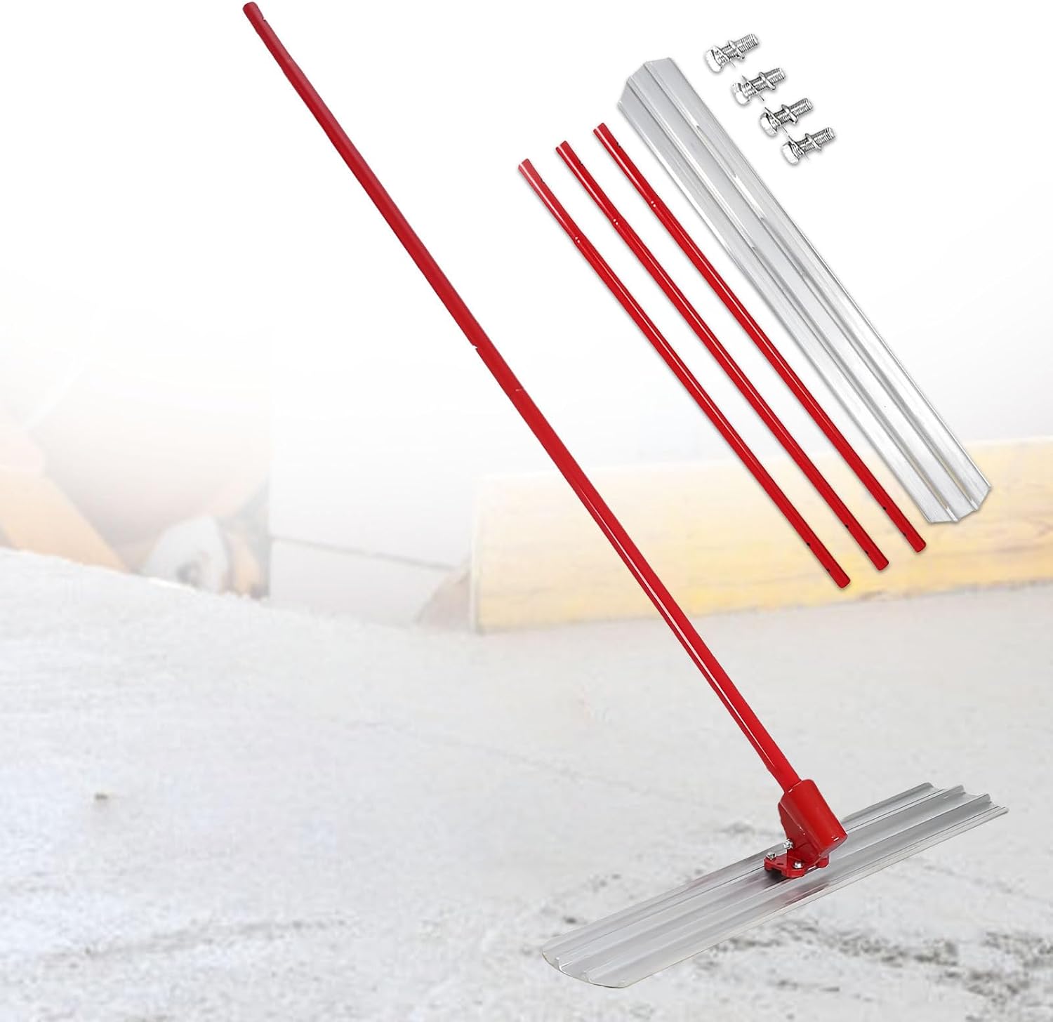 Glowdora Concrete Trowel 80×20Cm/100×20Cm/120×20Cm, Concrete Leveler ...