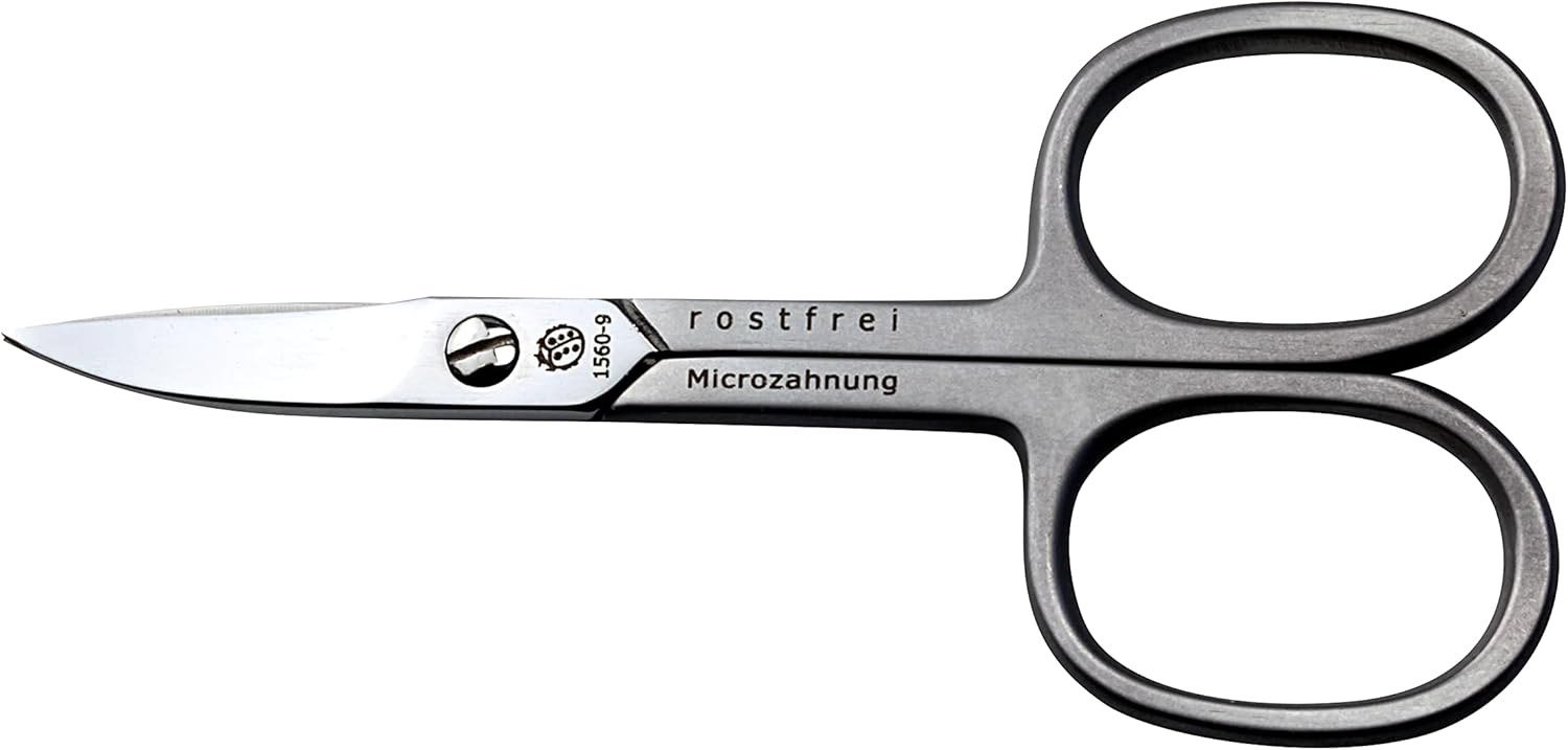 INOX Stainless Steel Micro-serrated Nail Scissors. Made in Solingen ...