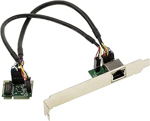KALEA-INFORMATIQUE Mini PCI Express network controller card with 1 ...