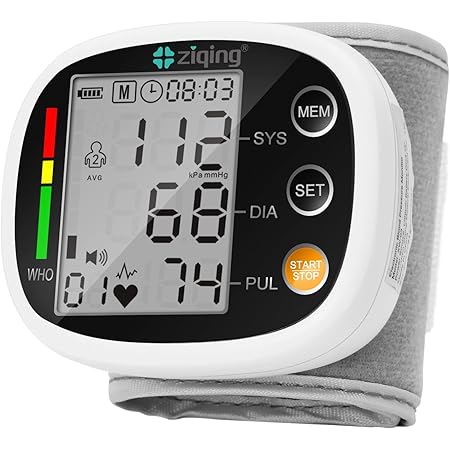 Amazon.com: Orandore Wrist Blood Pressure Monitor Digital Display with ...
