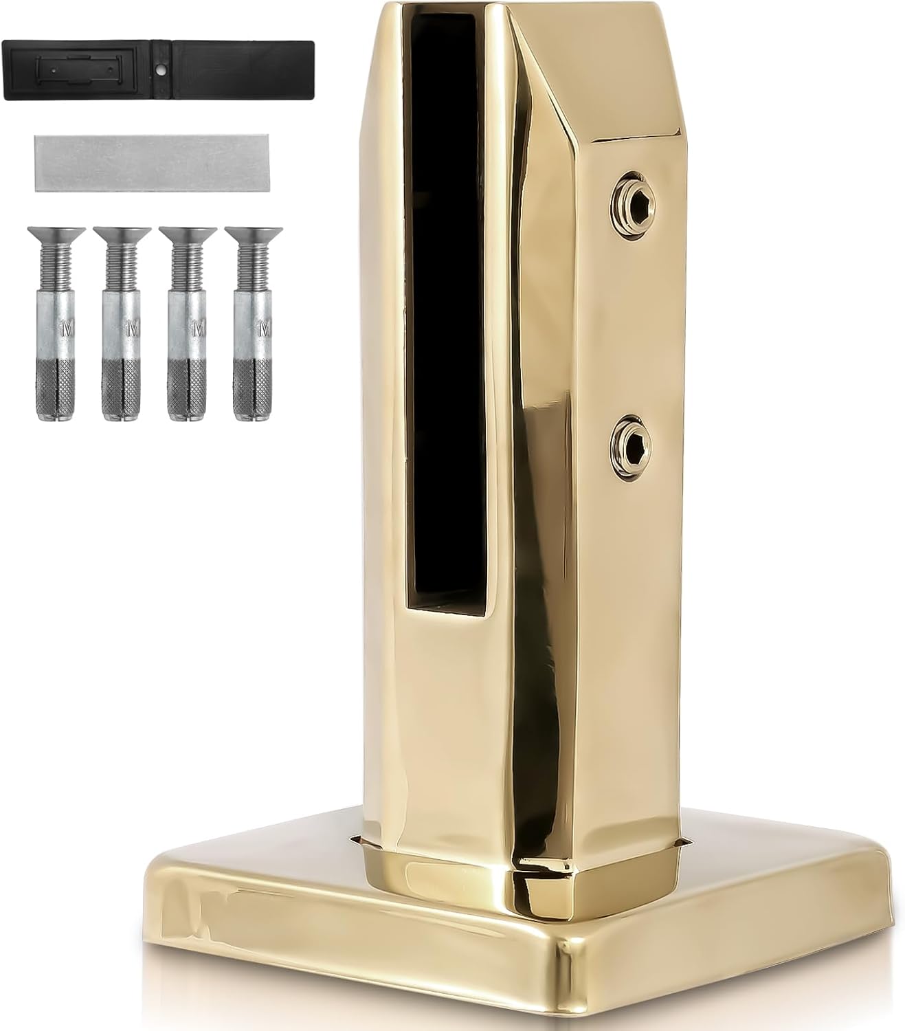 Amazon.com: LukLoy Glass Railing Spigot 960g Heavy Duty 304 Stainless ...