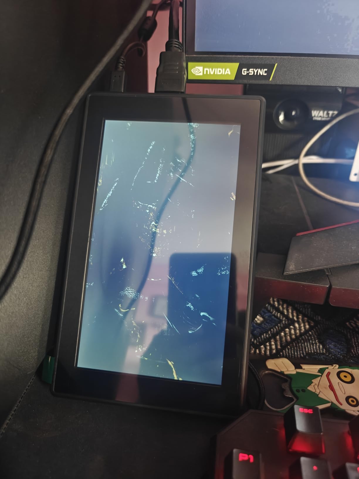 Waveshare 7inch HDMI LCD (H) (with case) 1024x600 Resolution Monitor ...