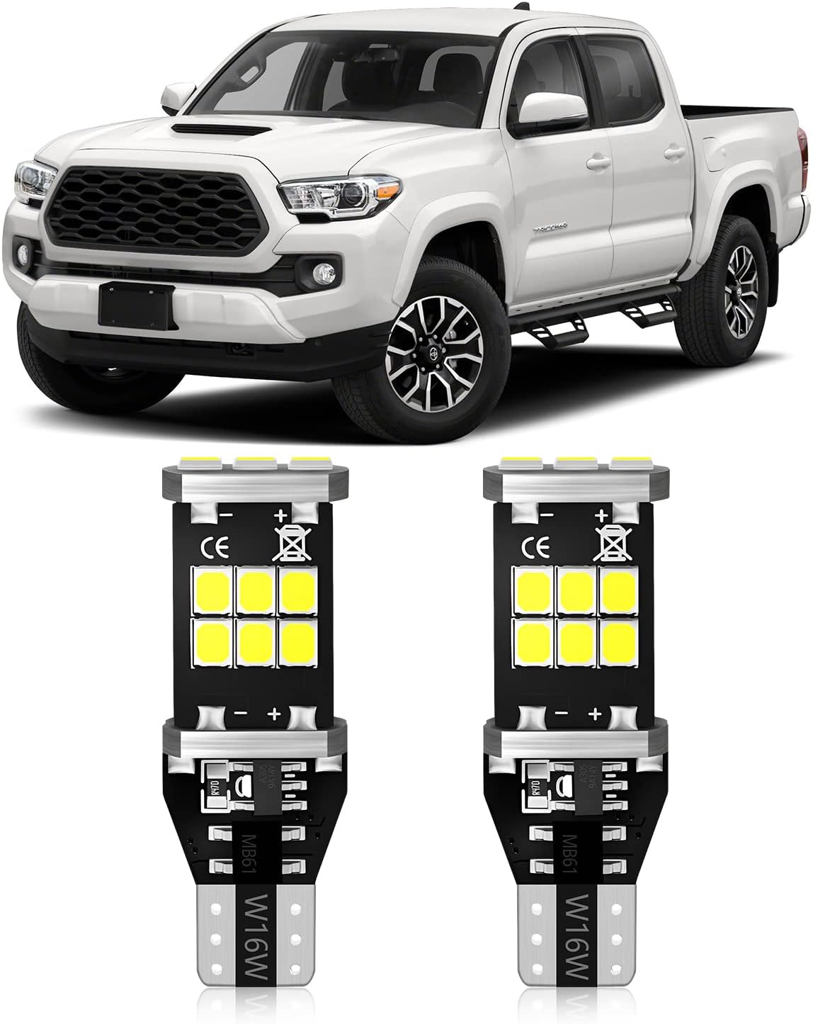 Amazon.com: MEALAM T15 921 912 906 LED Bulbs 2835 Chipsets Compatible ...