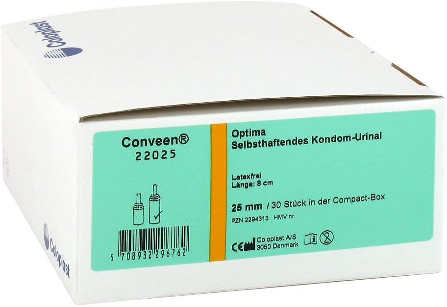 Conveen Optima Sheath - 25mm - 8cm long Length (x30) - Ref: 22025 ...