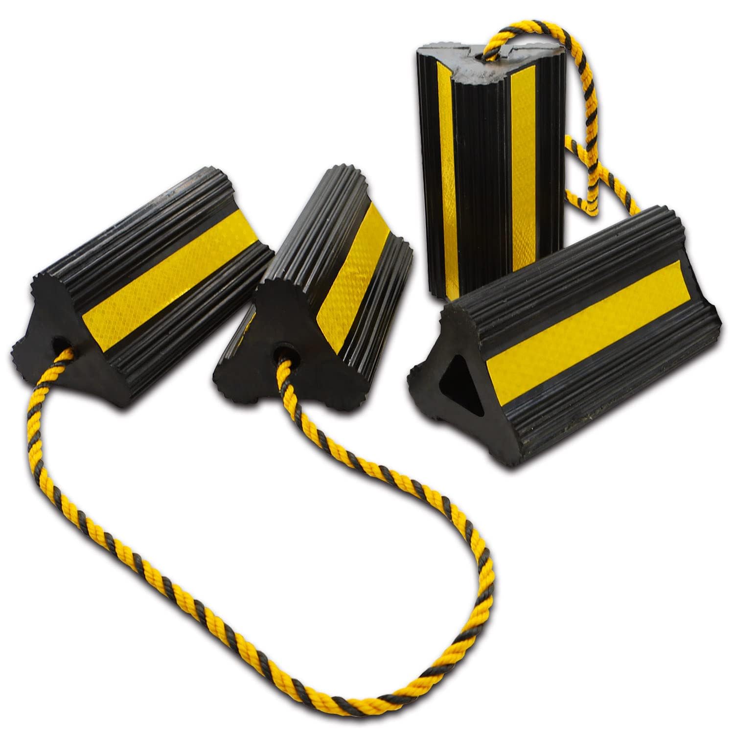 Vacallity Wheel Chocks For Travel Trailers Sturdiness Heavy Duty Solid ...