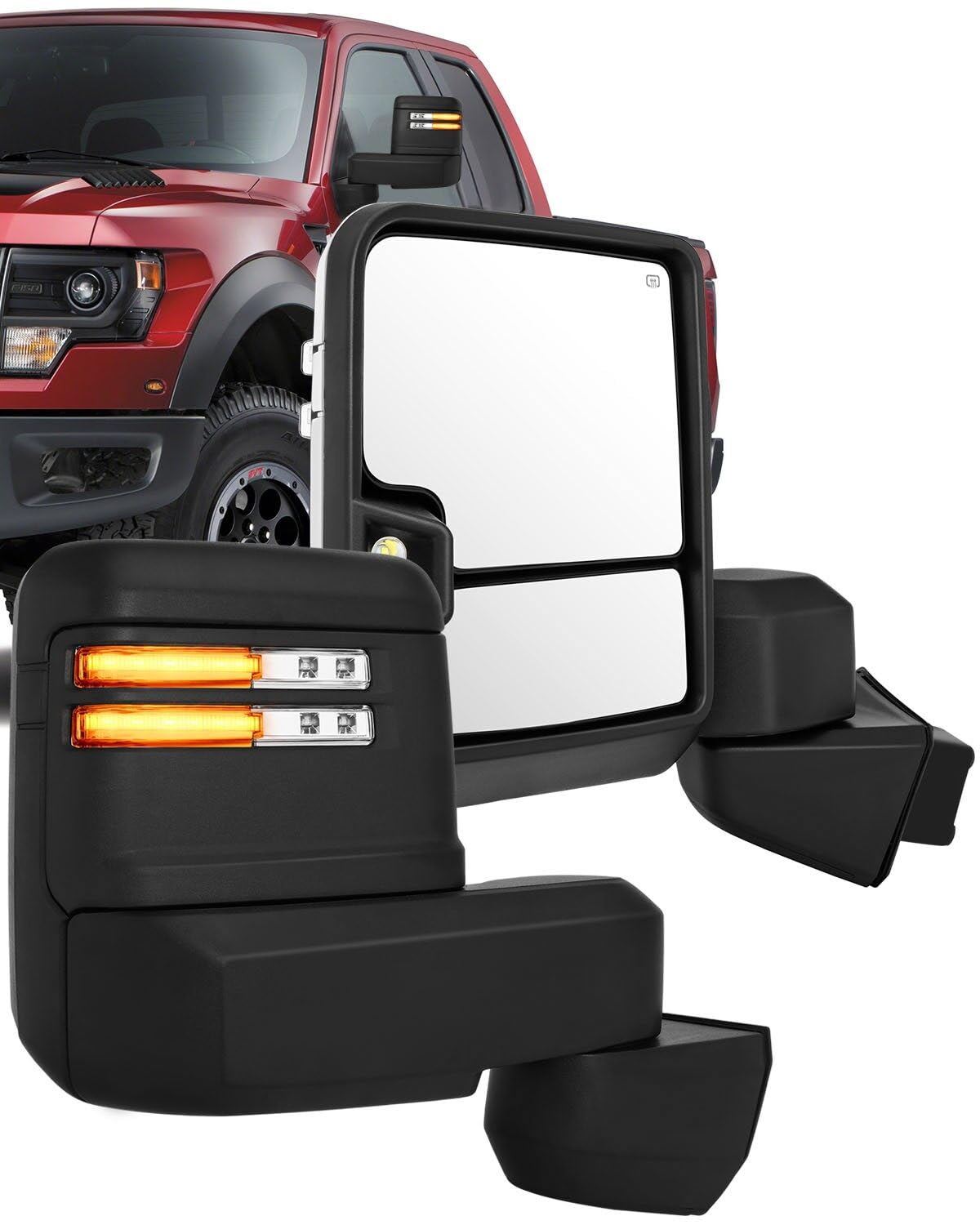 Amazon.com: ECCPP Towing Mirrors Tow Mirrors With 2019-2022 For Chevy ...