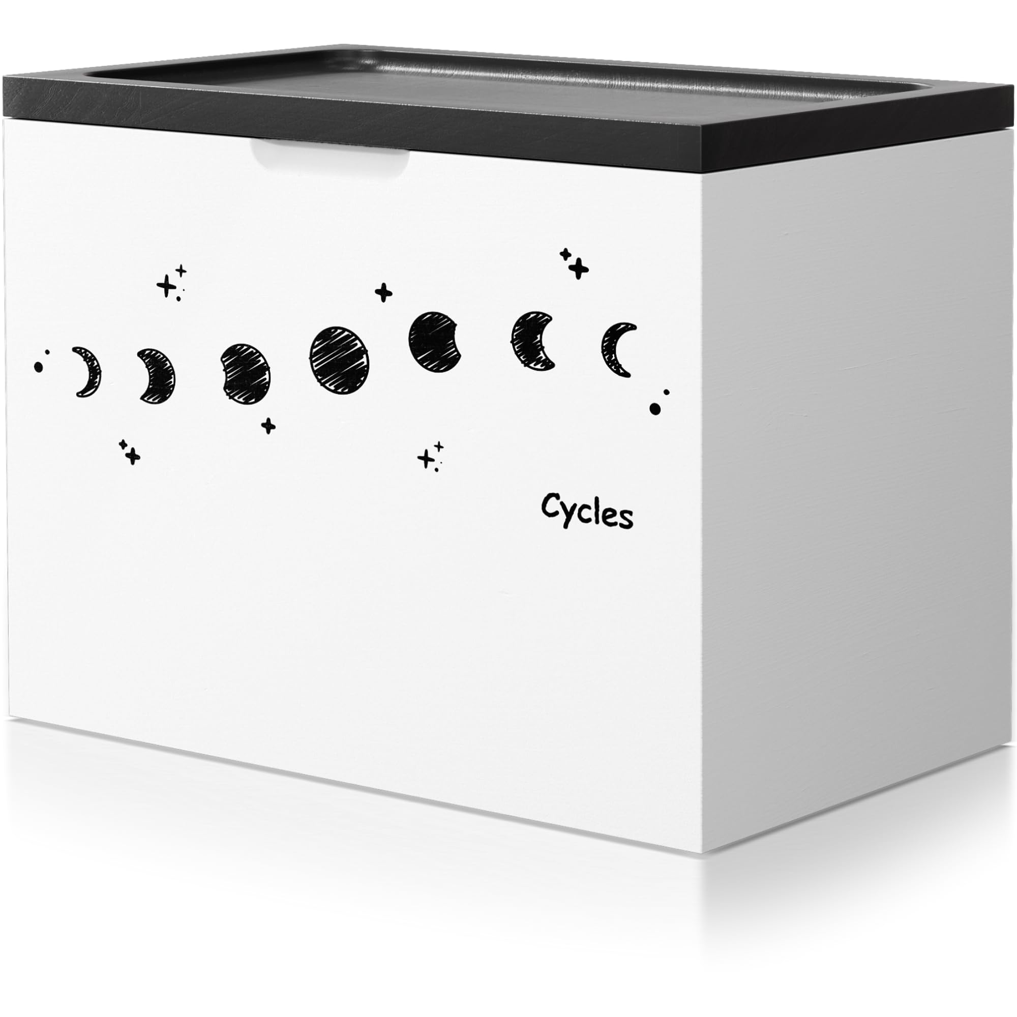 Amazon.com: YIKIBOX Tampon Holder Storage for Bathroom with Tray Lid ...