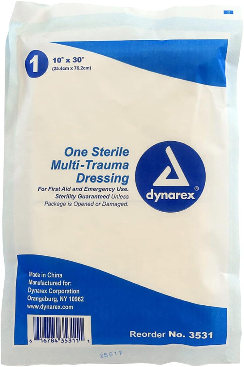 Amazon.com: Ever Ready First Aid Multi-Trauma Sterile Non-Woven ...