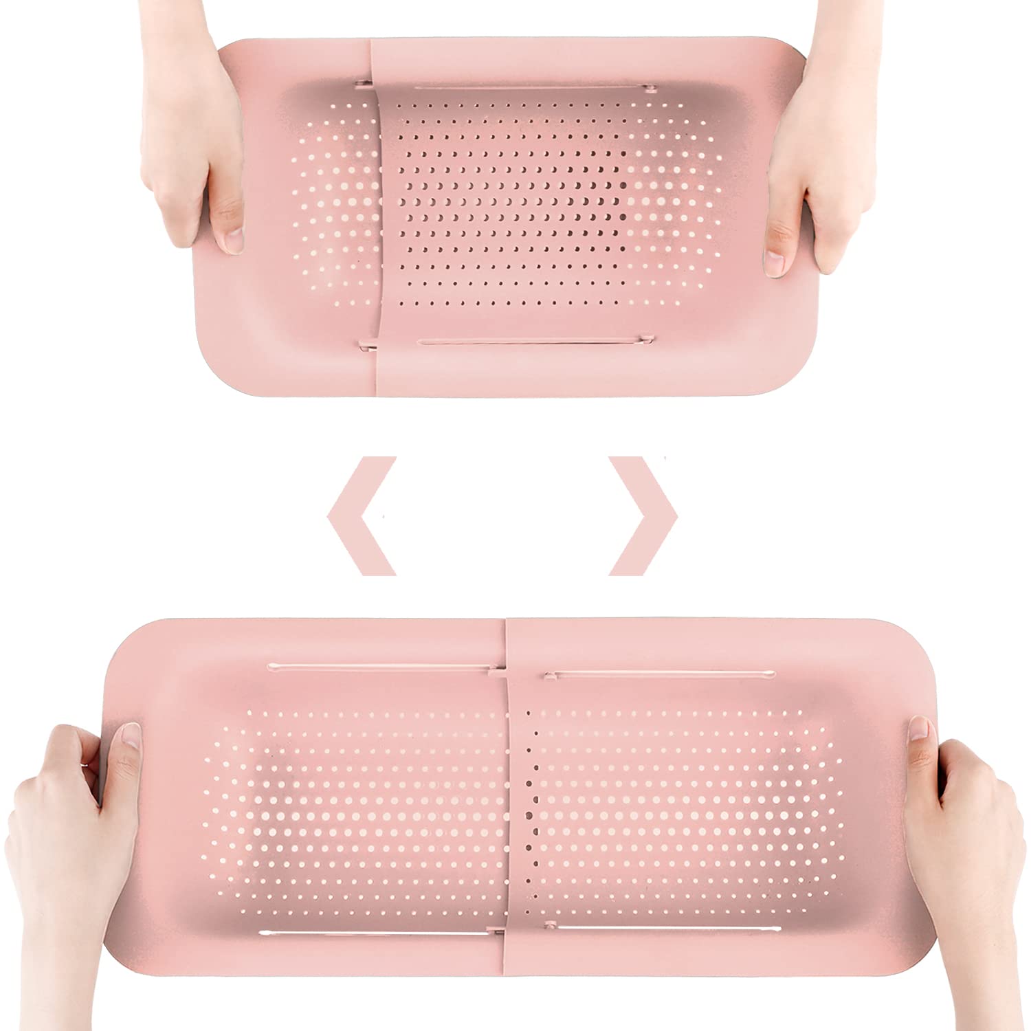 Snapklik.com : Collapsible Colander Kitchen Extendable Strainer Fruits ...