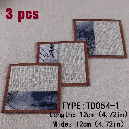 Buy Atoz prime 3pce/lot bamboo tea cup mat Tea set accessories table ...