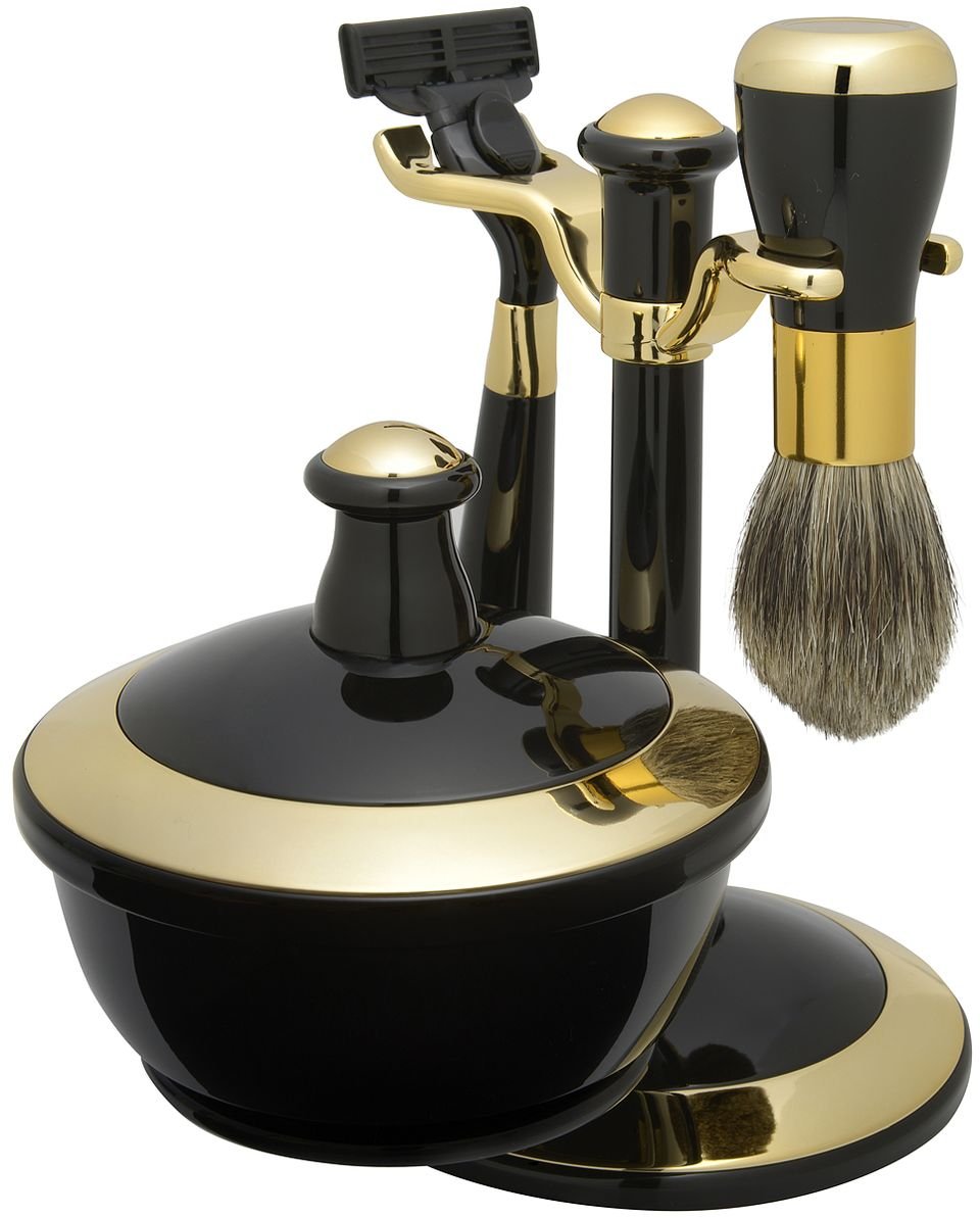 Amazon.com: Shaving Gift Set with Badger Brush, Stand, Soap Bowl, Bowl ...