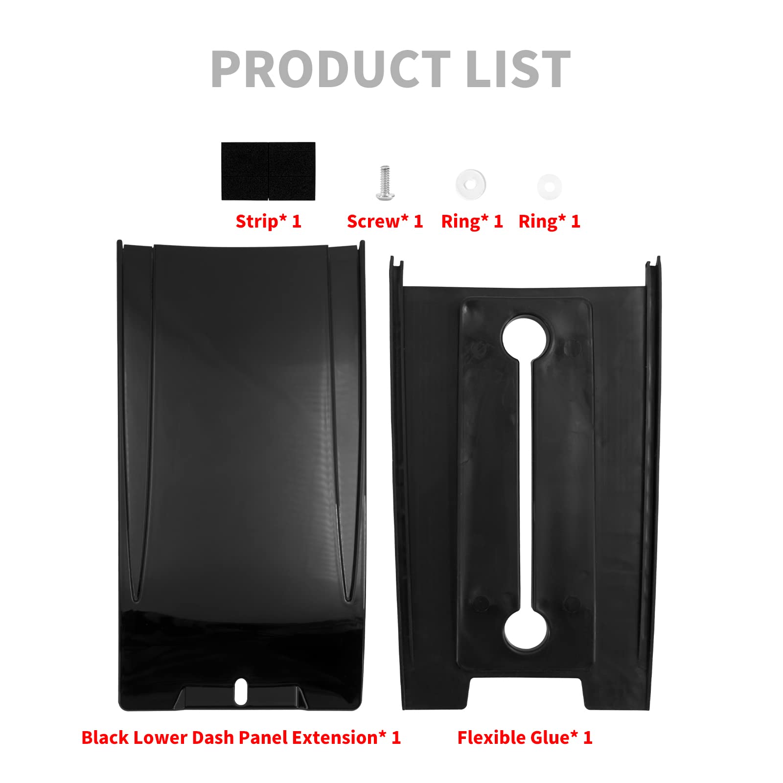 Snapklik.com : Motorcycle Lower Dash Panel Extension For Harley Softail ...