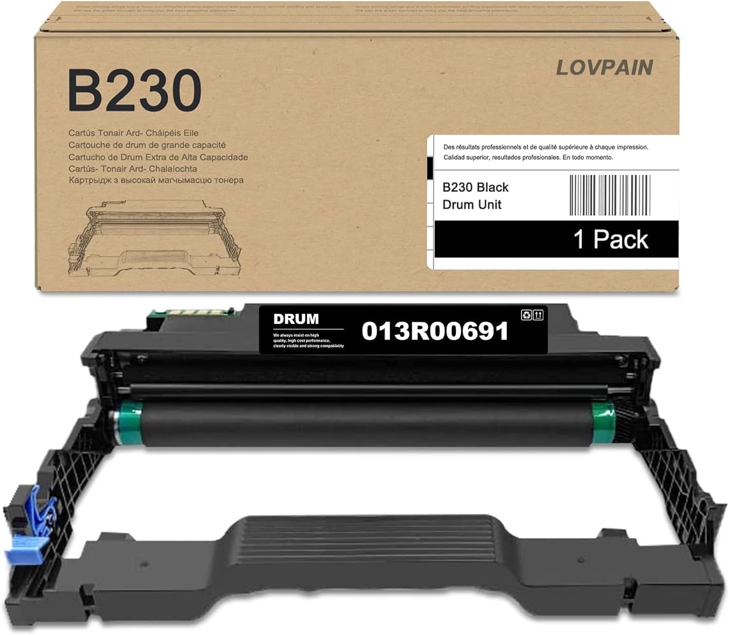Amazon.com: B230/B225/B235 Extra High Capacity Drum Cartridge (Black, 1 ...