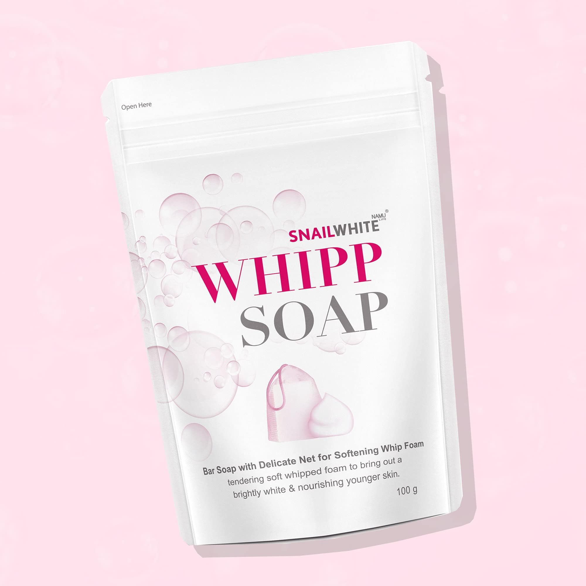 Amazon.com: 100g Snails Lightening Handmade Soap Face Body Moistening ...