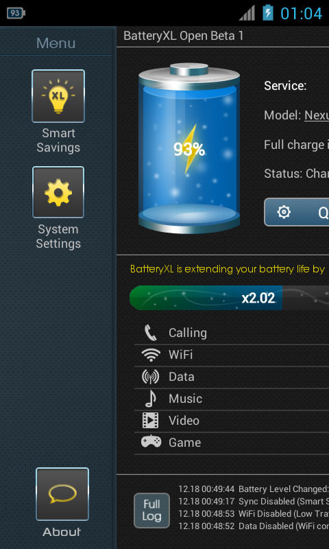 BatteryXL - Battery Saver - Beta - App on Amazon Appstore