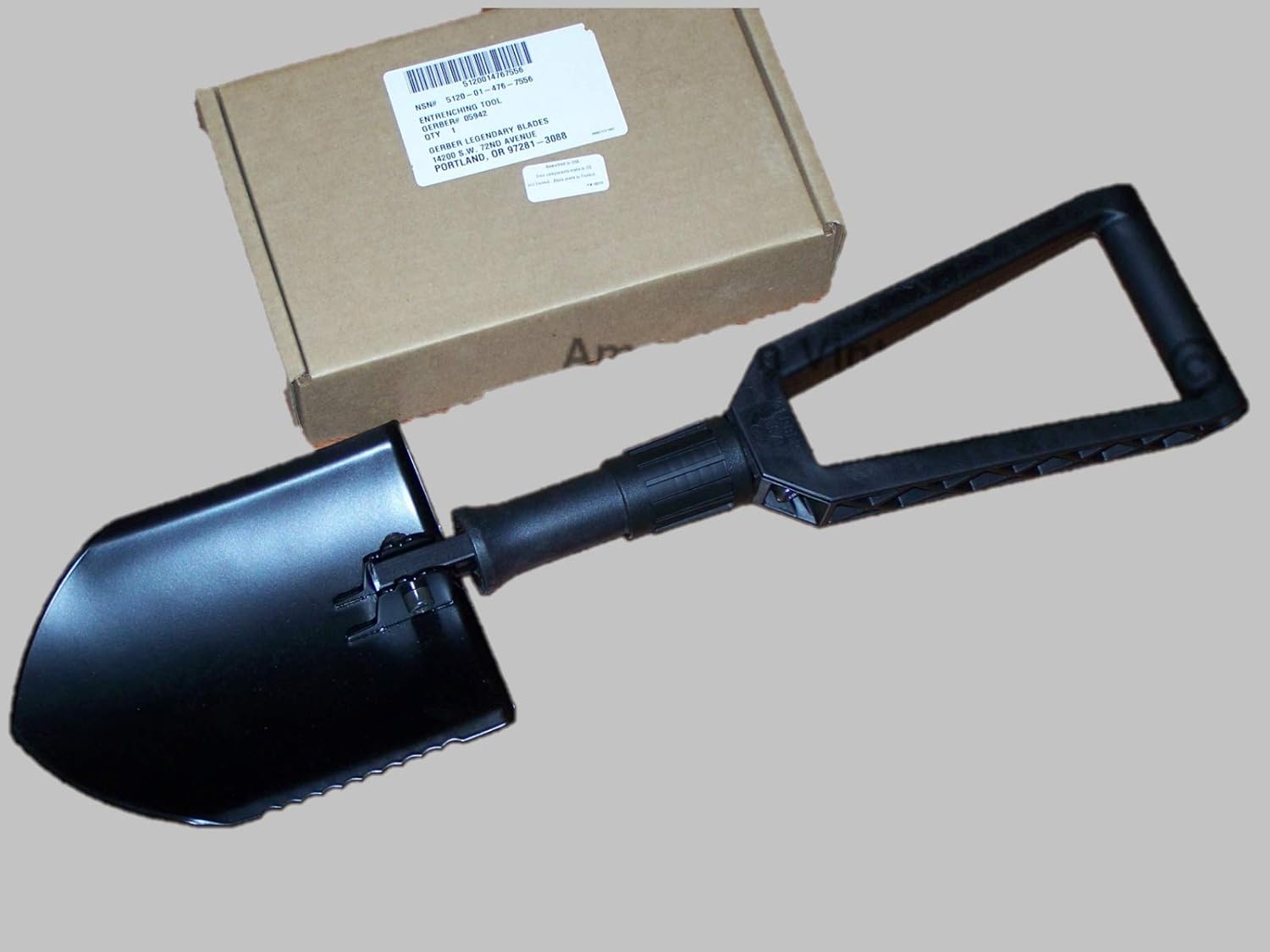 Amazon.com: USA Military Issue E-Tool Entrenching Gerber#05942 Shovel ...