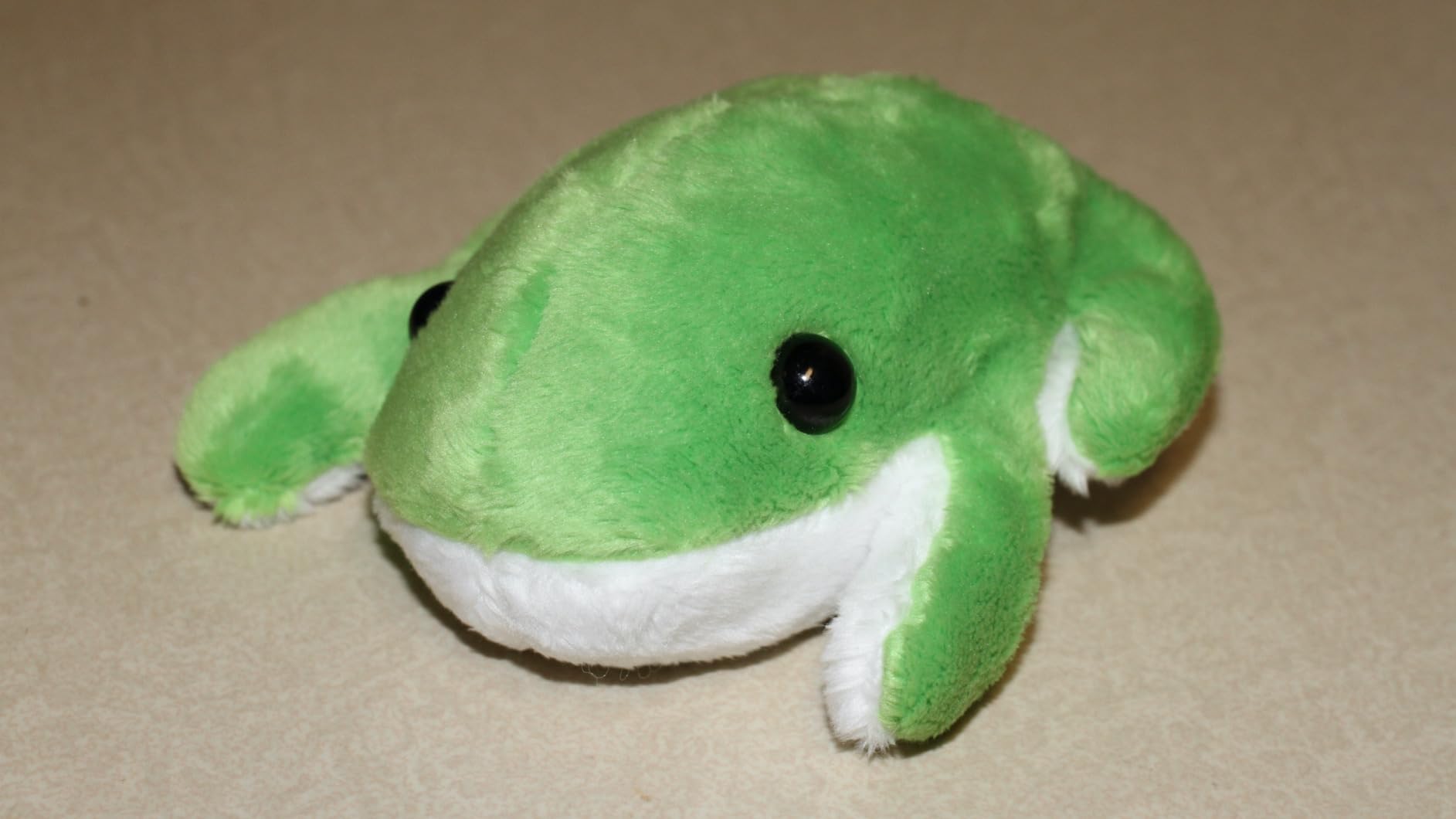 Amazon.com: Baby Bean Frog Plush, 4.2” 0.4lbs Cute Soft Weighted Frog ...