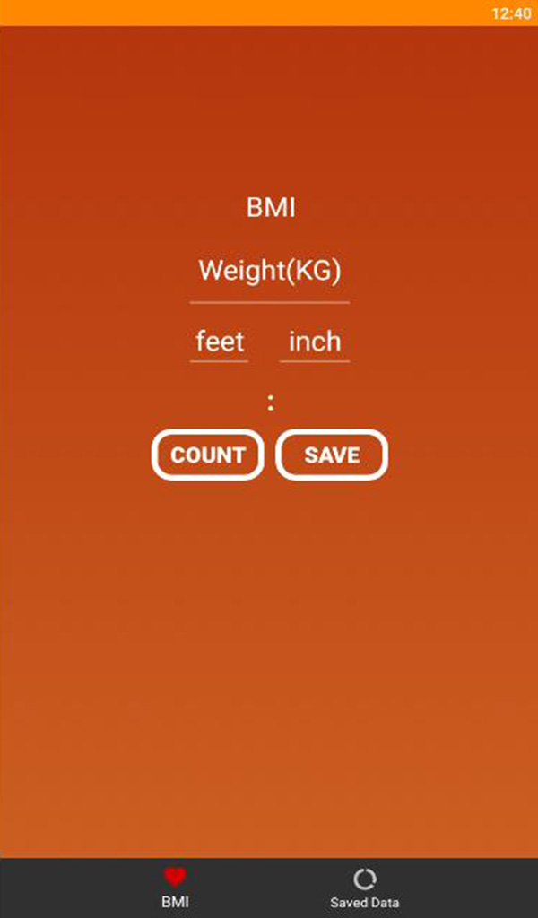 BMI counter by mj - App on Amazon Appstore