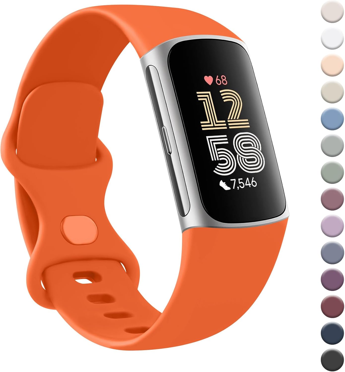 AK Strap for Fit bit Charge 6 Straps/Fit bit Charge 5 Straps for Women ...