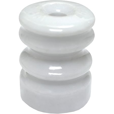 Amazon.com: Zareba WP22 Multi-Groove Wood Post Ceramic Insulator ...