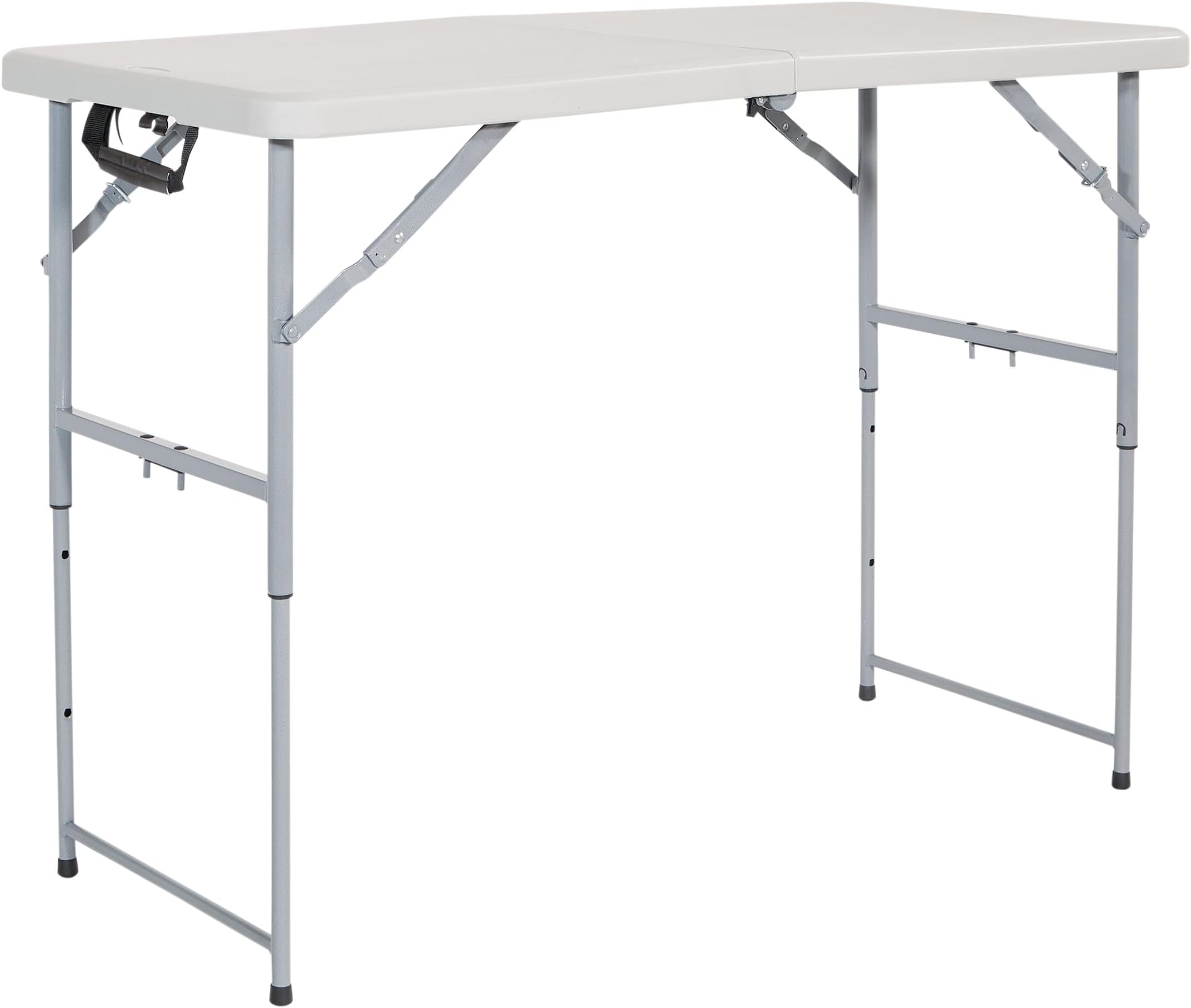 Amazon.com : Lifetime Products 80565 Adjustable Height Folding Utility ...