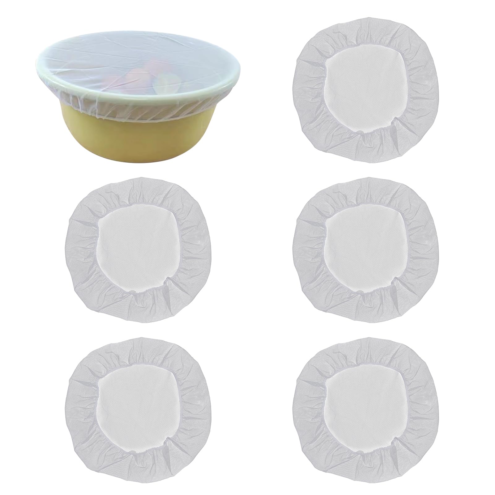 Amazon.com: 6Pcs mesh food Covers, washable Reusable Elastic Stretch ...