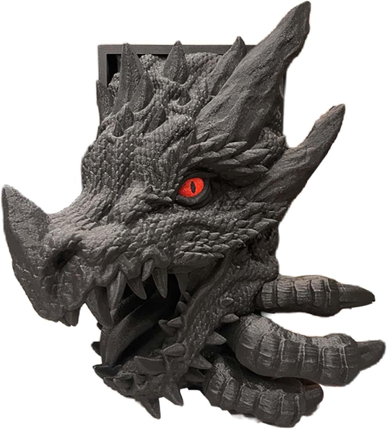 Amazon.com: Dragon Flame Book Nook - Dragon Book Nook, Gothic Bookshelf ...