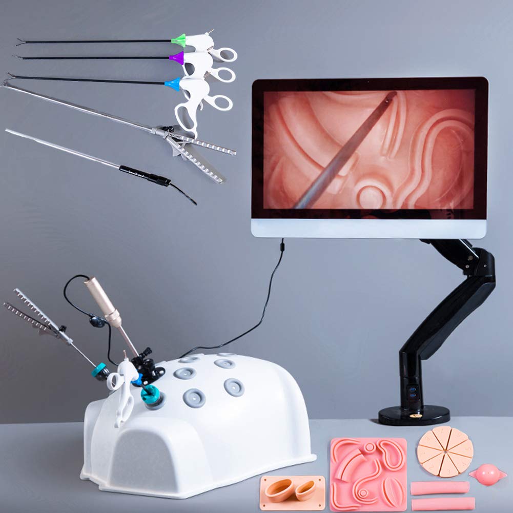 Laparoscopic Simulator Laparoscopy Training Box Surgical Trainer 4 ...