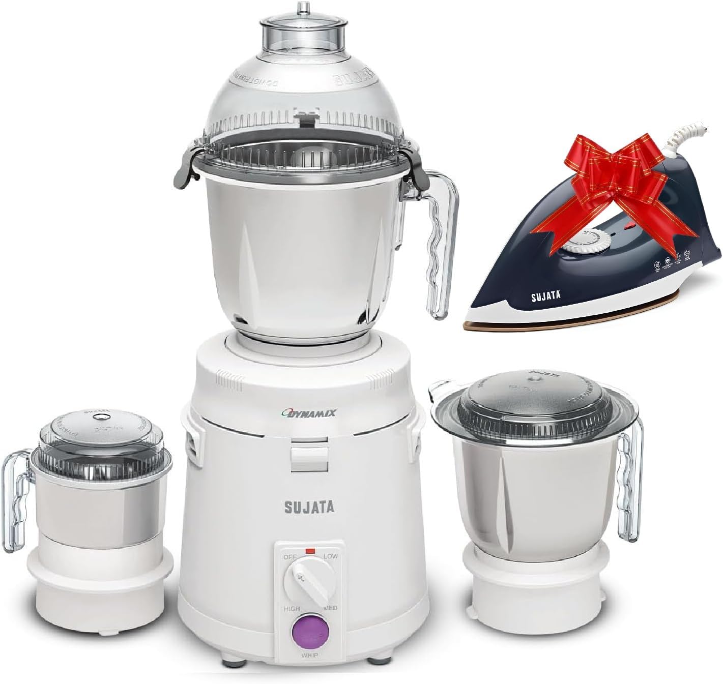 Sujata Dynamix, Mixer Grinder, 900 Watts, 3 Jars And Sujata Smooth ...
