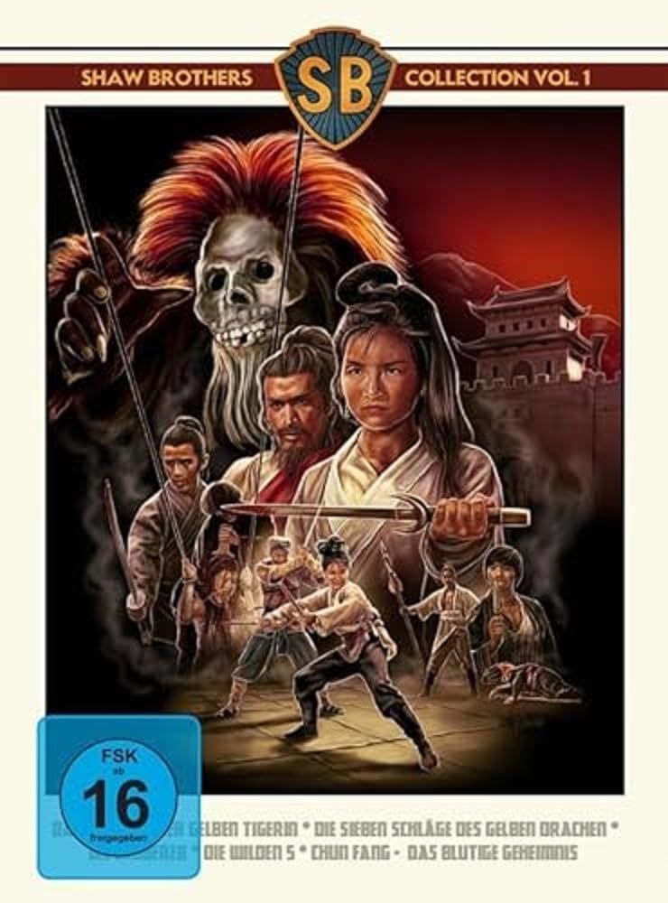 Amazon.com: SHAW BROTHERS COLLECTION 1 - 5-Disc BD Mediabook limitiert ...
