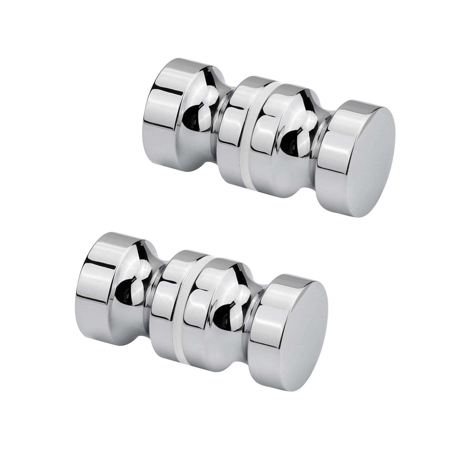2 Pack Shower Screen Handles Bathroom Door Knobs Aluminum Door Handles ...
