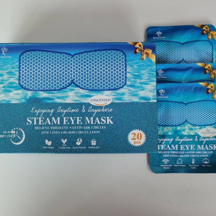 Amazon.com: Yuutbiu Steam Eye Mask, Airplane Travel Essentials Heated ...