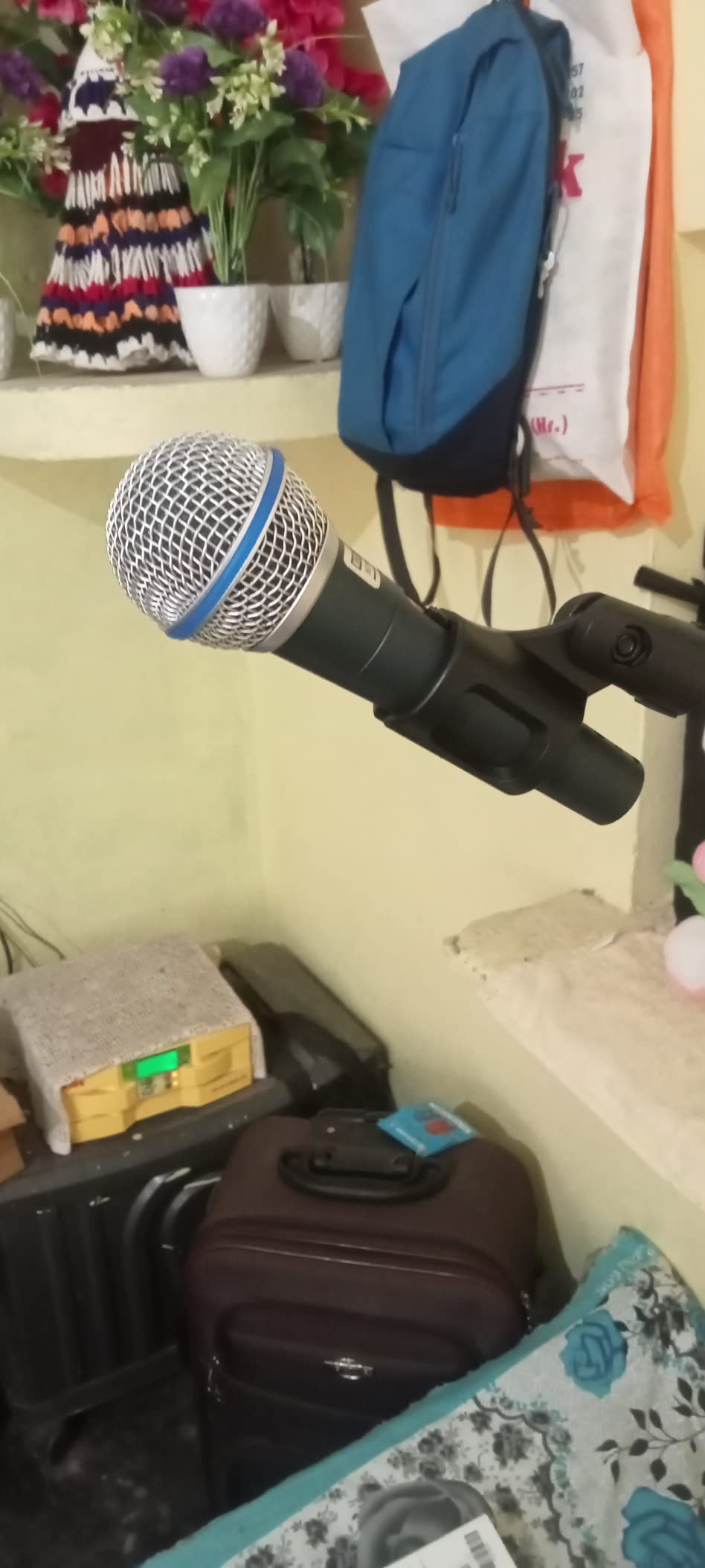 VRJTEC Dynamic Microphone Karaoke with Wire Mike Unidirectional Vocal ...