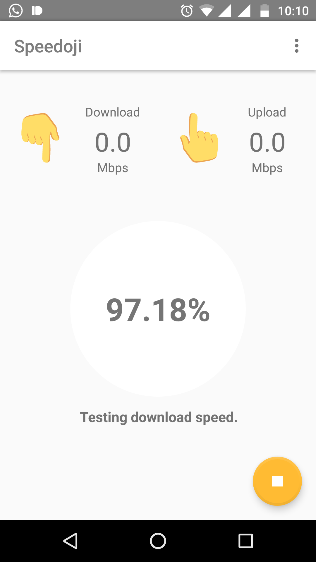 Speedoji: internet speed booster and speed test - App on Amazon Appstore