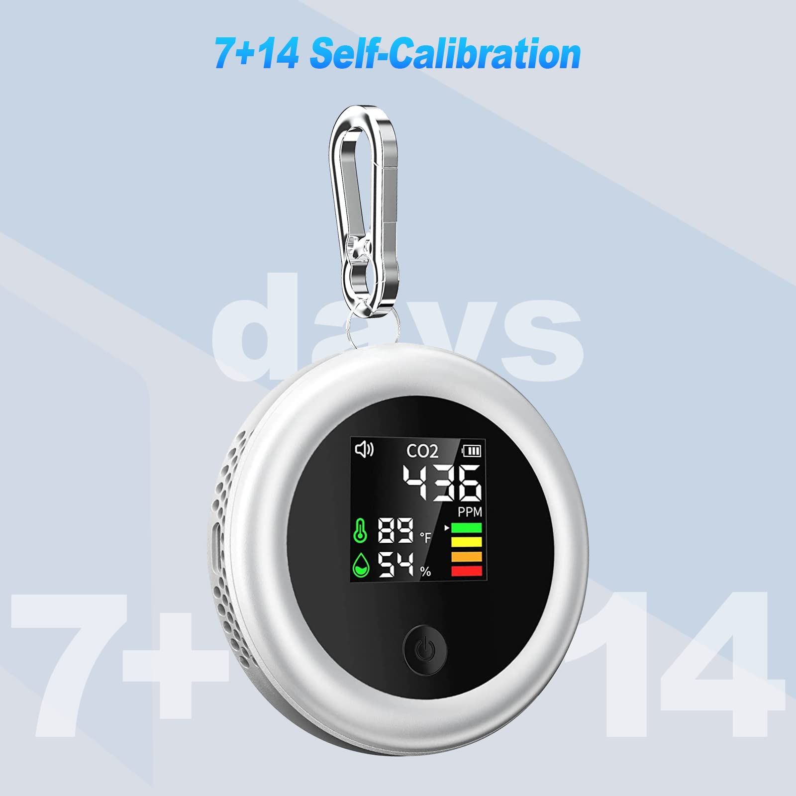 Snapklik.com : Mini CO2 Tester W/s Temperature And Humidity Measurement ...
