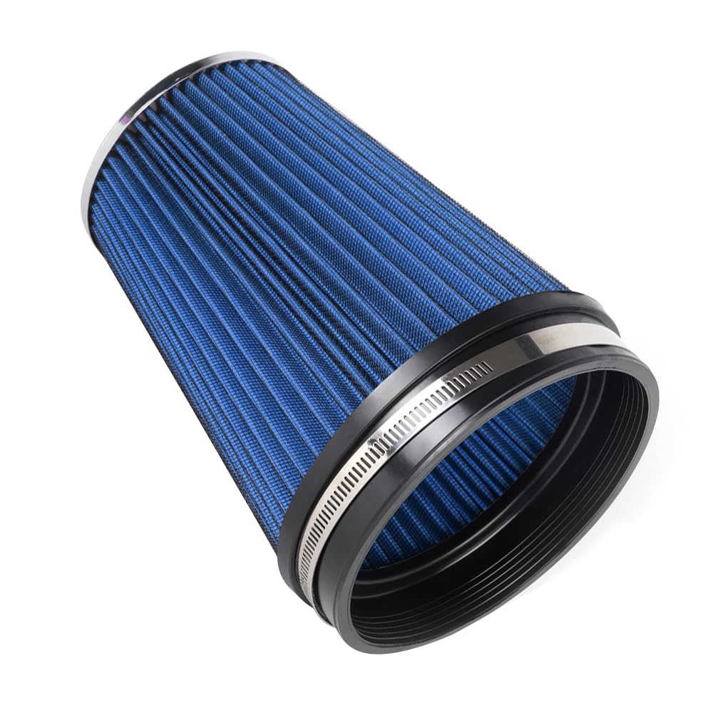 Amazon.com: MUGE RACING 6" 152 mm High Flow Inlet Air Filter, Air ...
