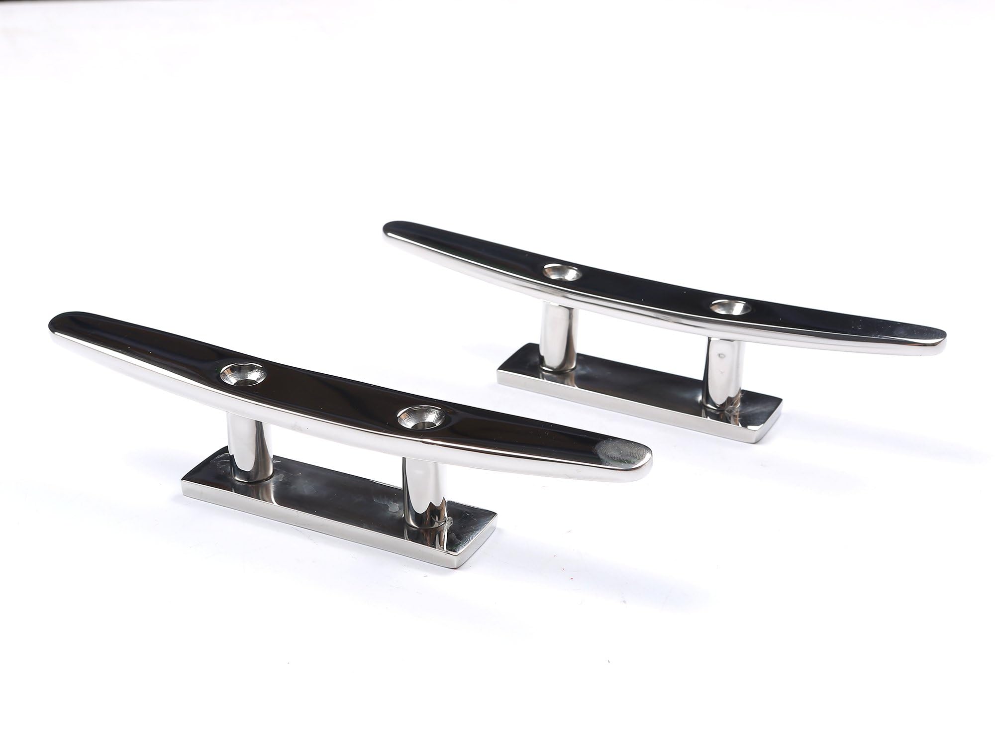 Snapklik.com : Boat Dock Cleats 8 Inch Stainless Steel Cleat Tie Down ...