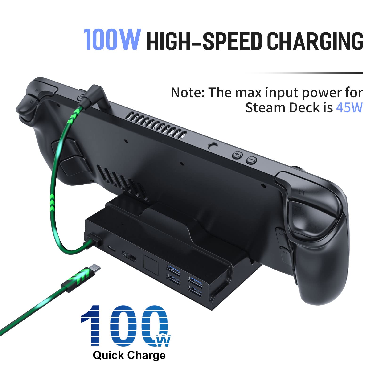 Snapklik.com : Docking Station For Steam Deck, SIKRO 6-in-1 Steam Deck ...