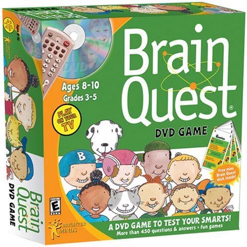 Amazon.com: Brighter Minds Media Brain Quest DVD Game : Toys & Games