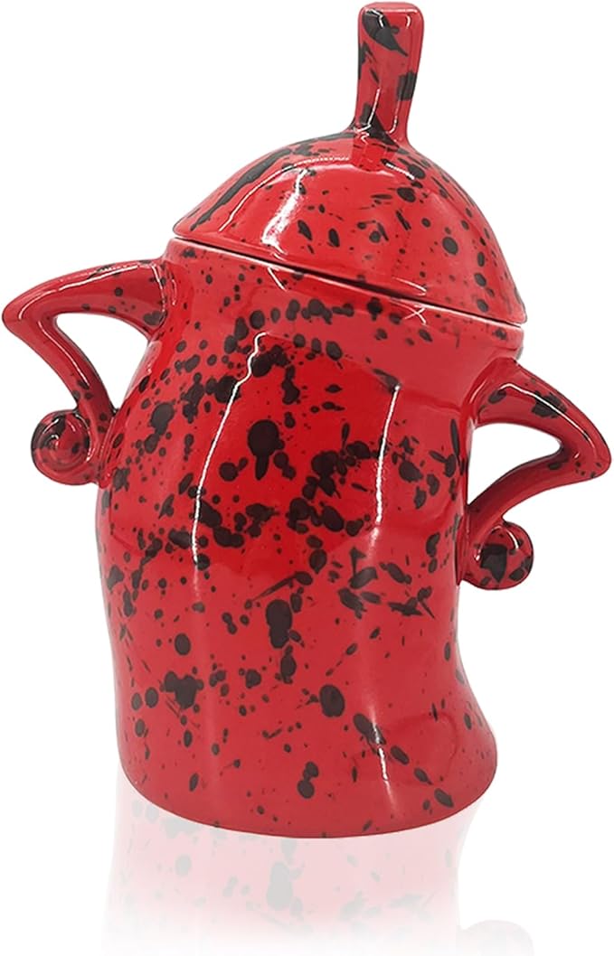 Amazon.com: GXOPIEV Ceramic Canister with Attitude, Cute Ceramic Jar ...