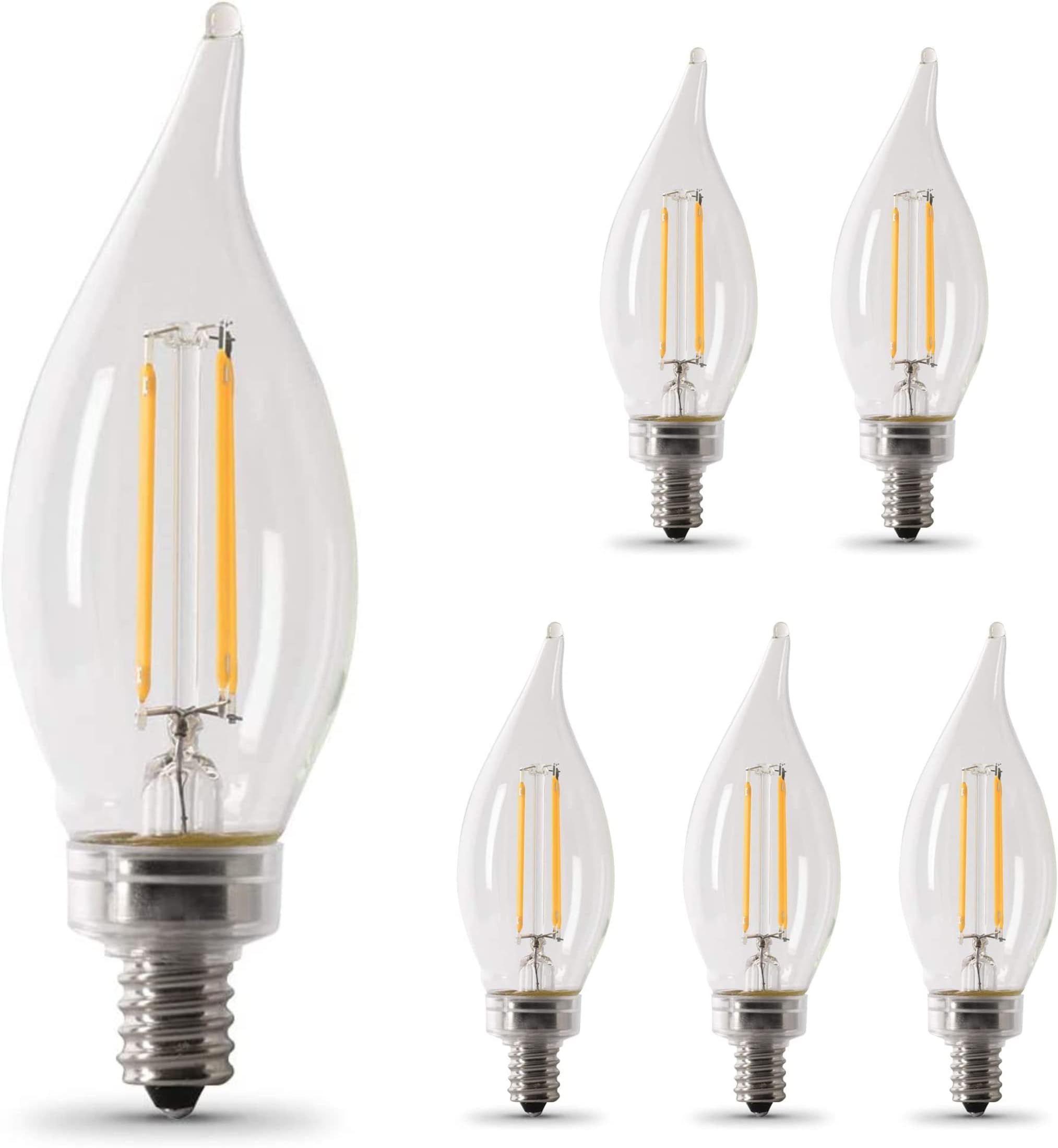 Feit Electric CTF40/10KLED/3 Non-Dimmable Led Bulb, 40 W, 120 Vac, 300 ...