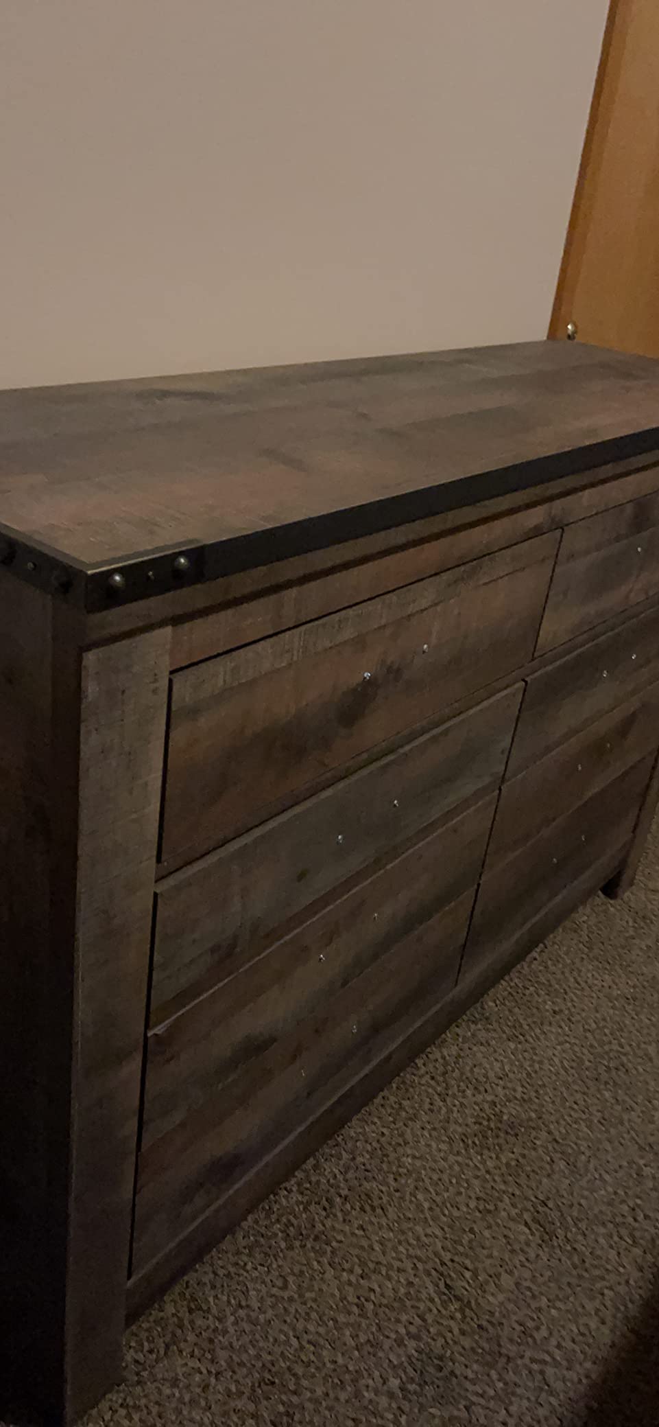 $14/mo - Finance Signature Design by Ashley Wynnlow Rustic 6 Drawer ...