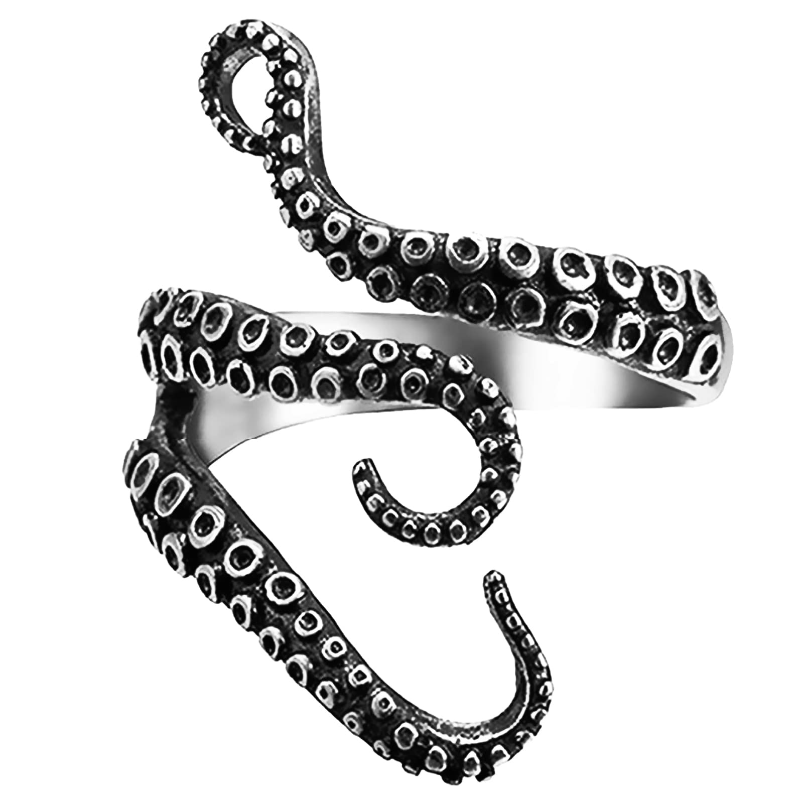Snapklik.com : Octopus Ring For Men Women Adjustable Ring New Pirate ...