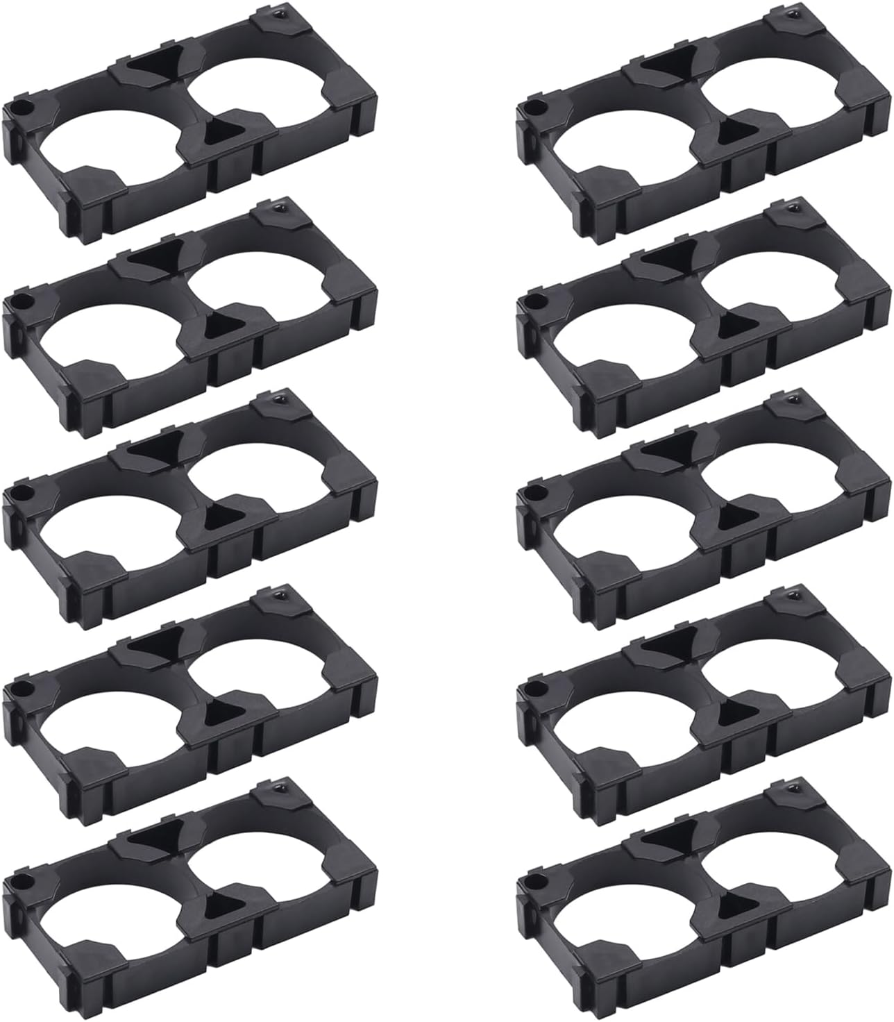 Amazon.com: XYRSTOLR 50Pcs 26650 Lithium Battery Cell Spacer Holder ...